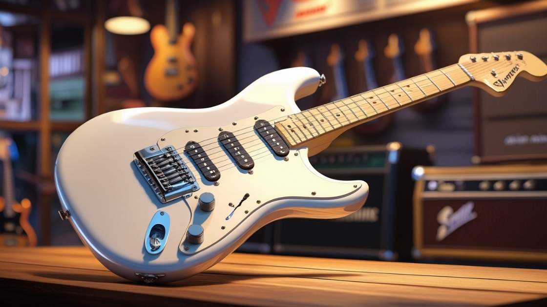 Synsonics 90s White Guitar Models - GuitarPro Center